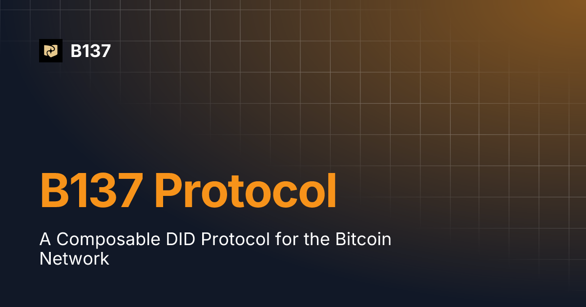 B137 Protocol | B137